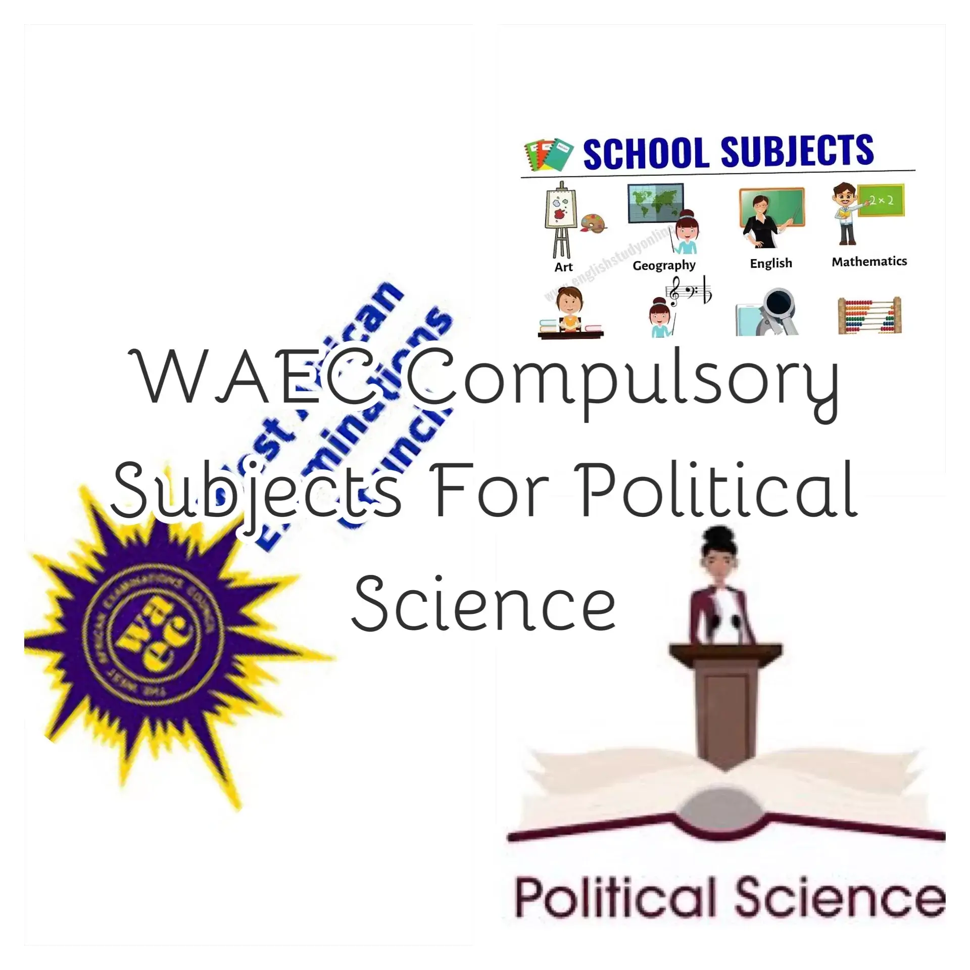 What Are The WAEC Compulsory Subjects For Political Science